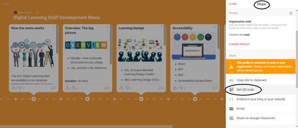 Learning with QR Codes – LCC Teaching Hub
